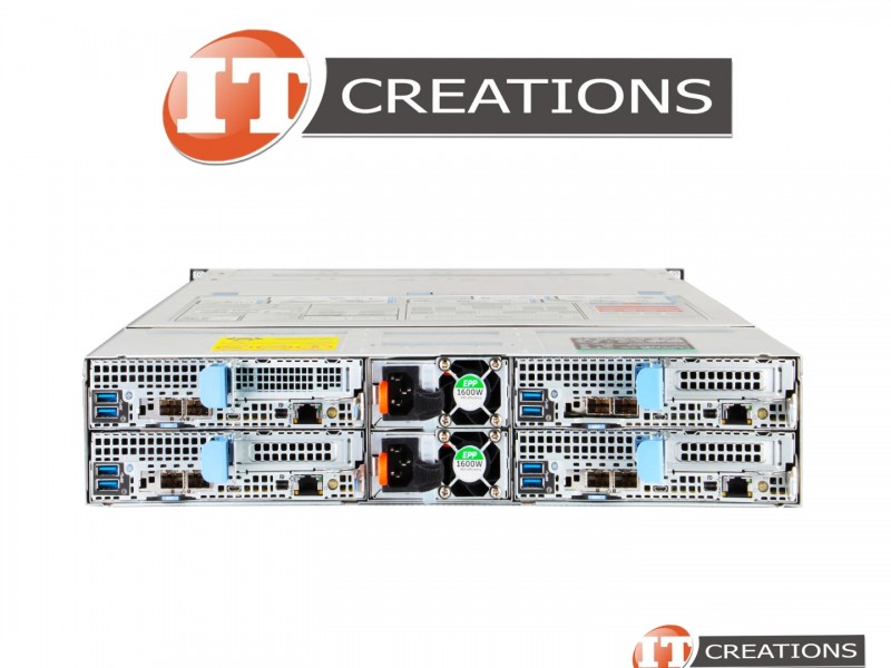 C6420 4 NODE 4 X GOLD 5120 14C 2.2GHZ 1024GB 8 X 480GB SSD